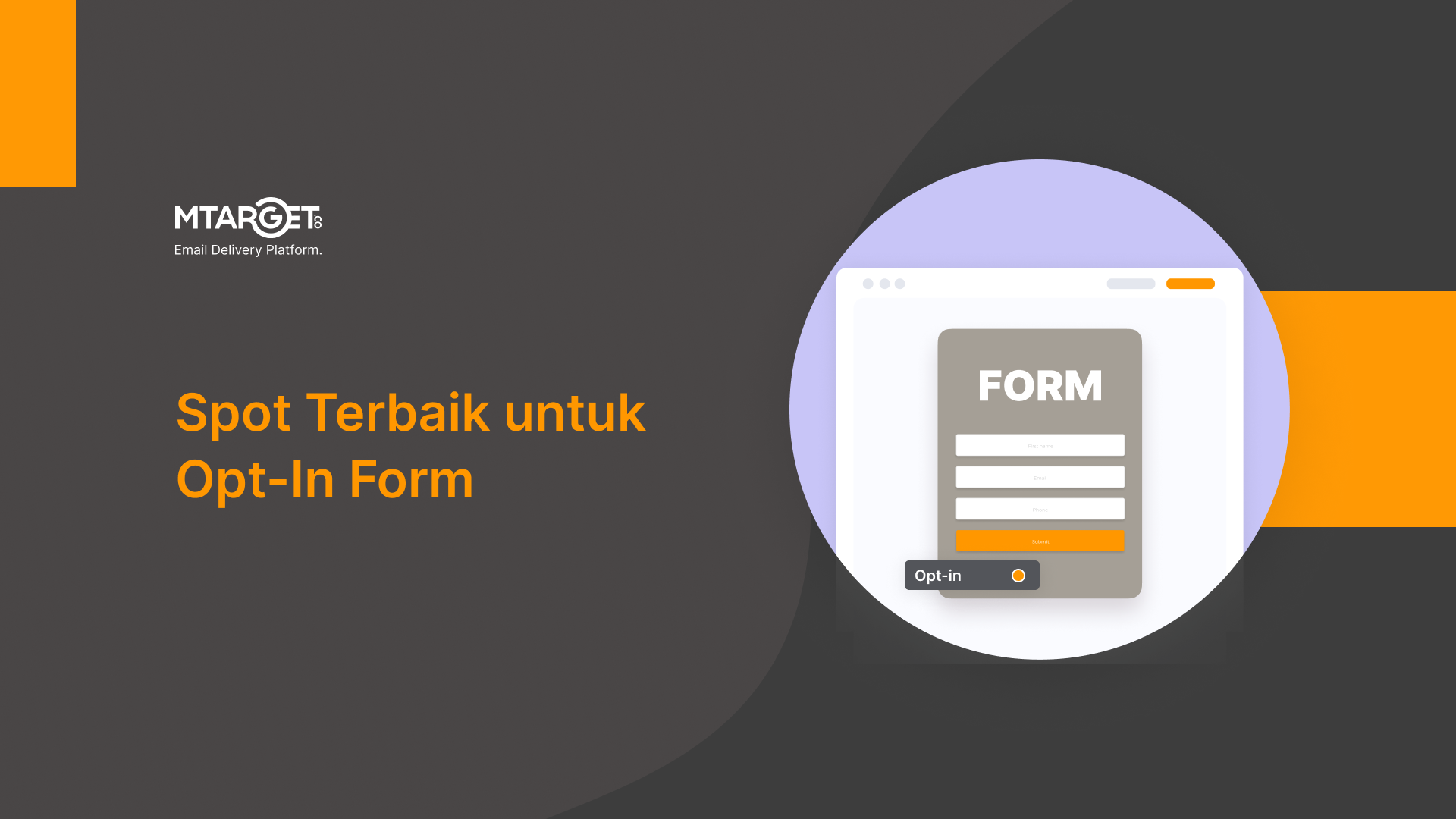 Tempat Terbaik untuk Meletakkan Opt In Form di Website